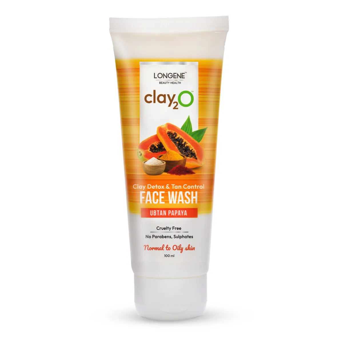 Ubtan Papaya Face Wash – Longene Beauty